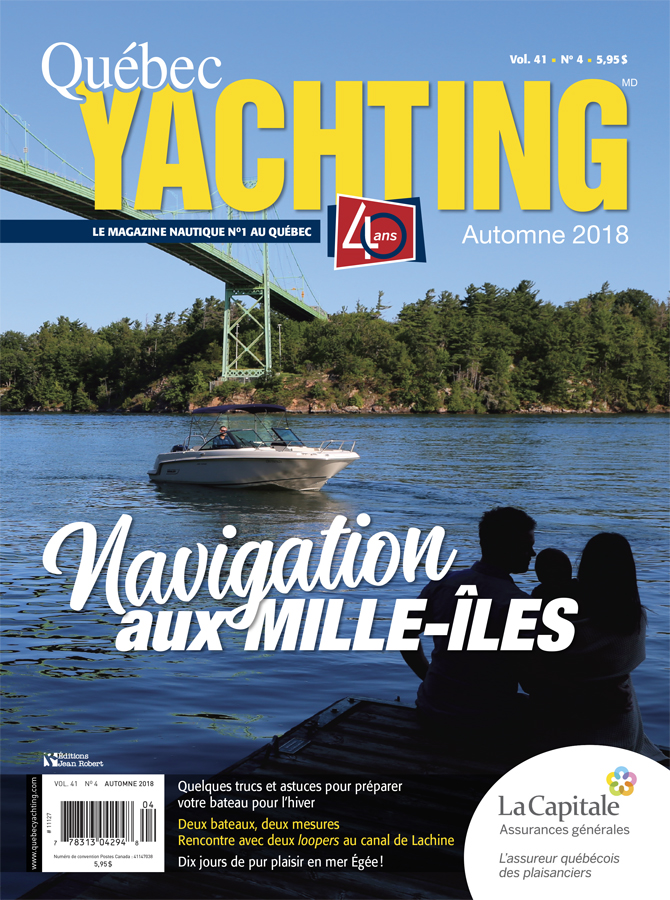 Automne 2018 - Quebec Yachting QY_A2018_Cover_v05 - BR - Québec Yachting