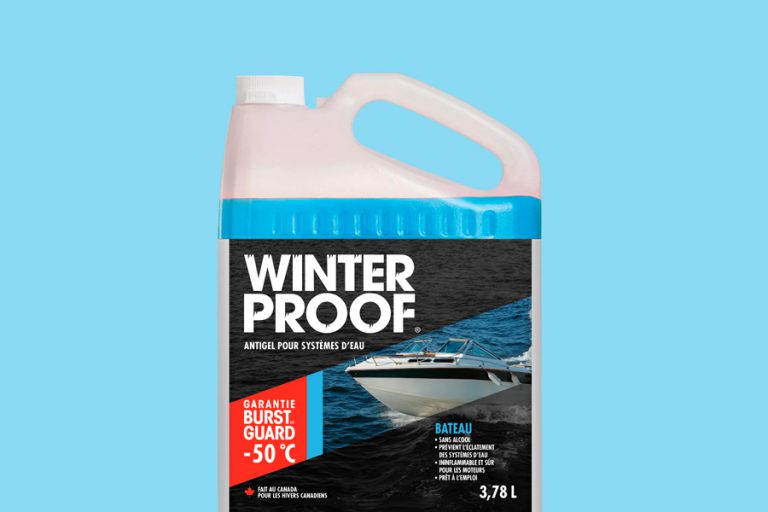 Découvrez l’antigel pour systèmes d’eau WinterProof pour bateau ...