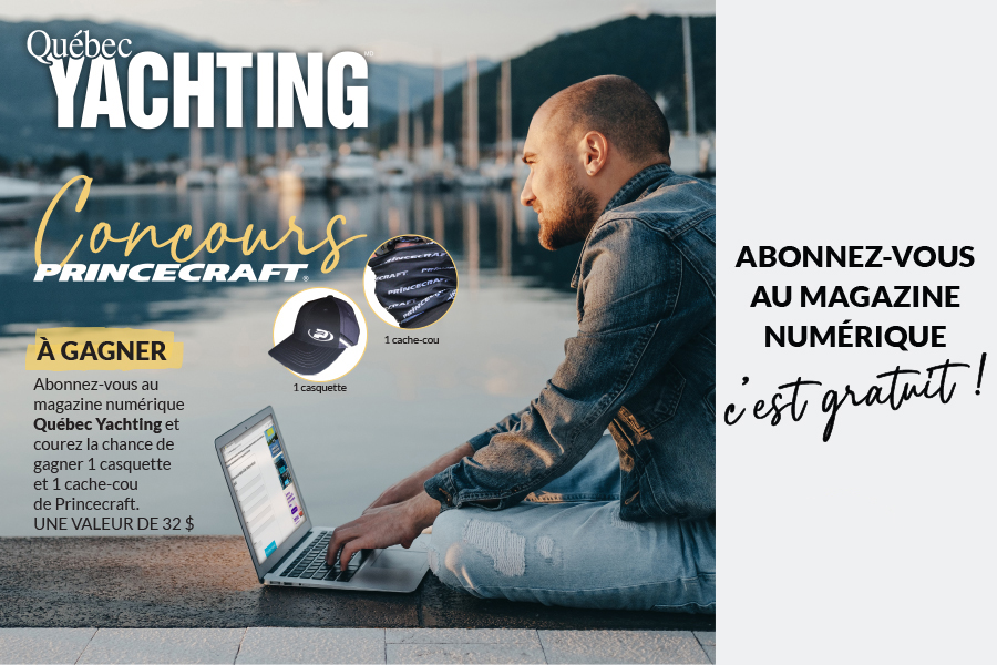 Abonnez-vous au magazine numérique Québec Yachting